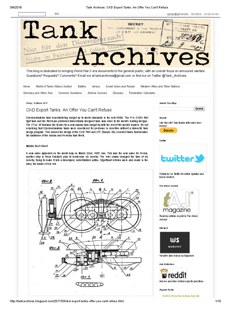Tank Archives - CKD Export Tanks - An Offer You Can't Refuse | PDF ...
