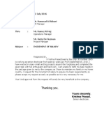 PF Name Correction Letter Format | PDF