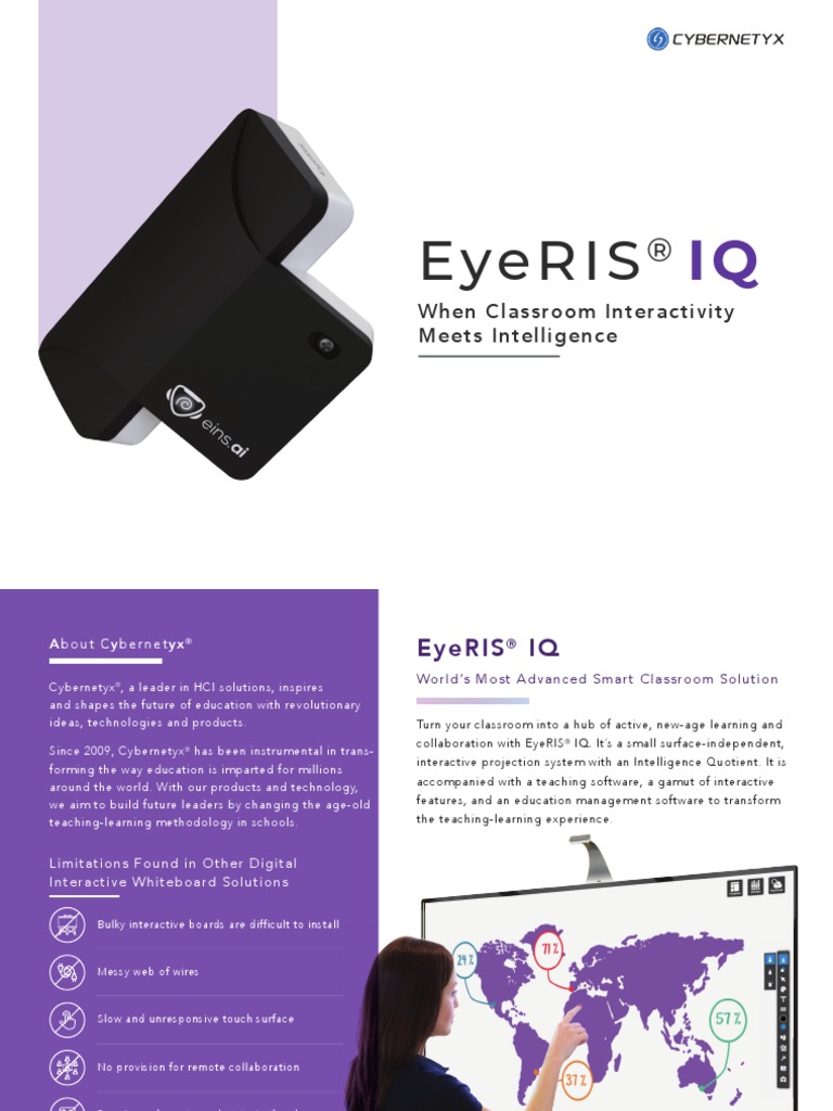 EyeRIS IQ Brochure by Cybernetyx | PDF | Computing | Computing And ...