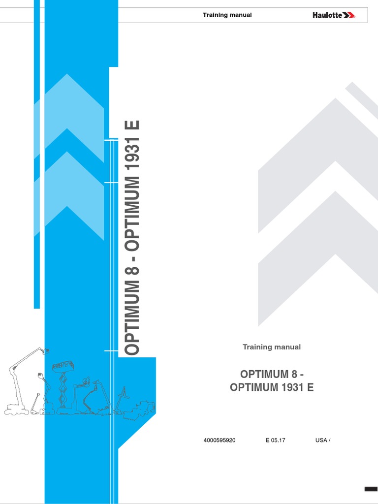 Optimum 8 - Optimum 1931 E: Training Manual | PDF | Icon (Computing ...