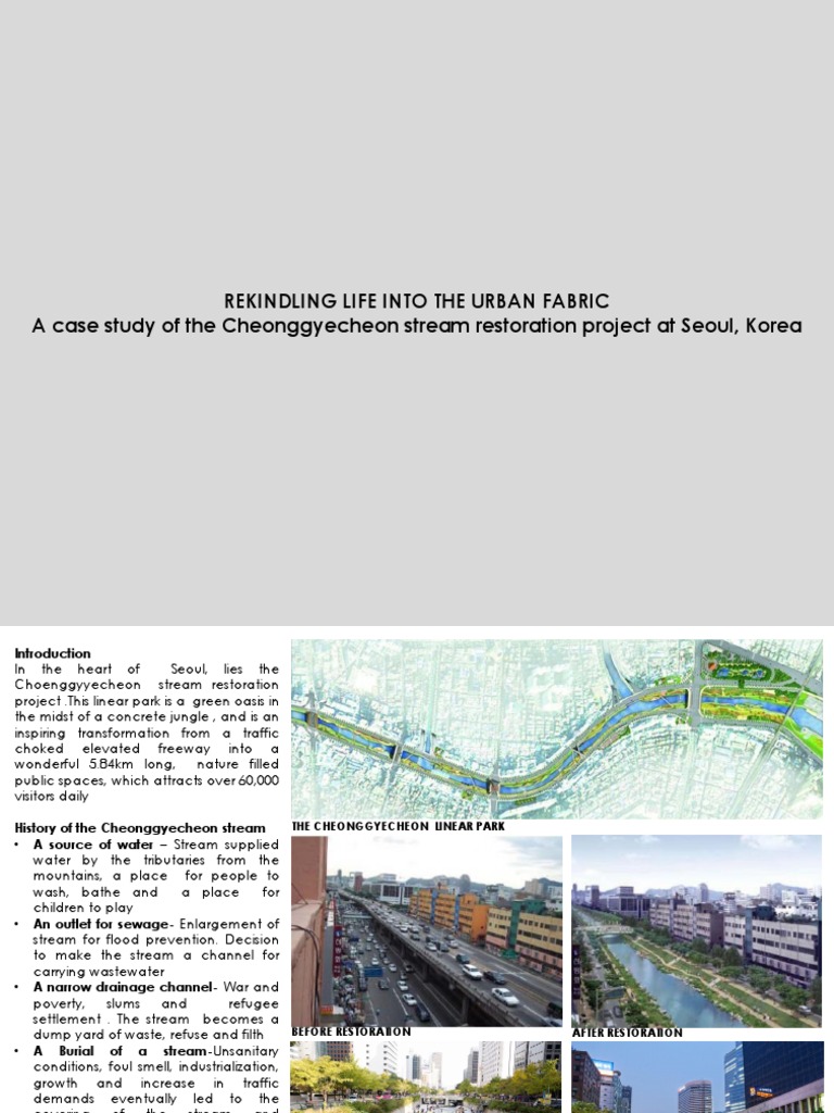 Rekindling Life Into The Urban Fabric A Case Study of The ...