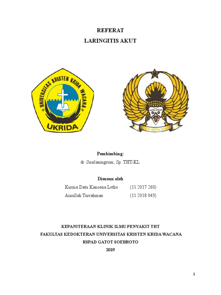 Laringitis Akut | PDF
