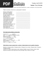 PADEZI U Srpskom Jeziku | PDF