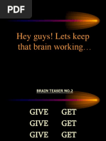 Brain Teasers for Puzzle Enthusiasts | PDF | Nature