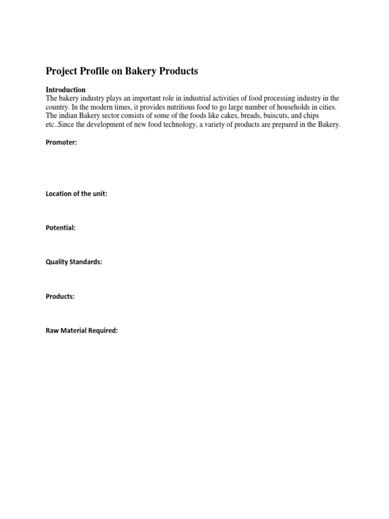 Project Bakery Setup | PDF | Expense | Interest