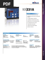 Mikro NX1000A 240A | PDF | Relay | Equipment