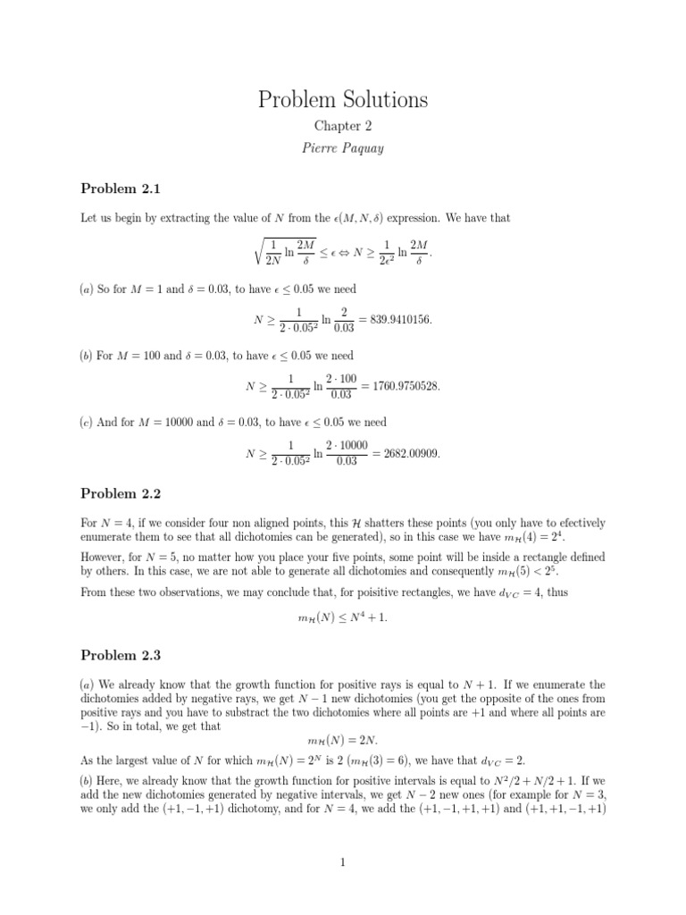 Problems Chap2 | PDF | Function (Mathematics) | Mathematical Concepts