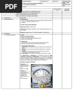Detailed Lesson Plan (Wiring Diagram) | PDF | Electrical Wiring ...