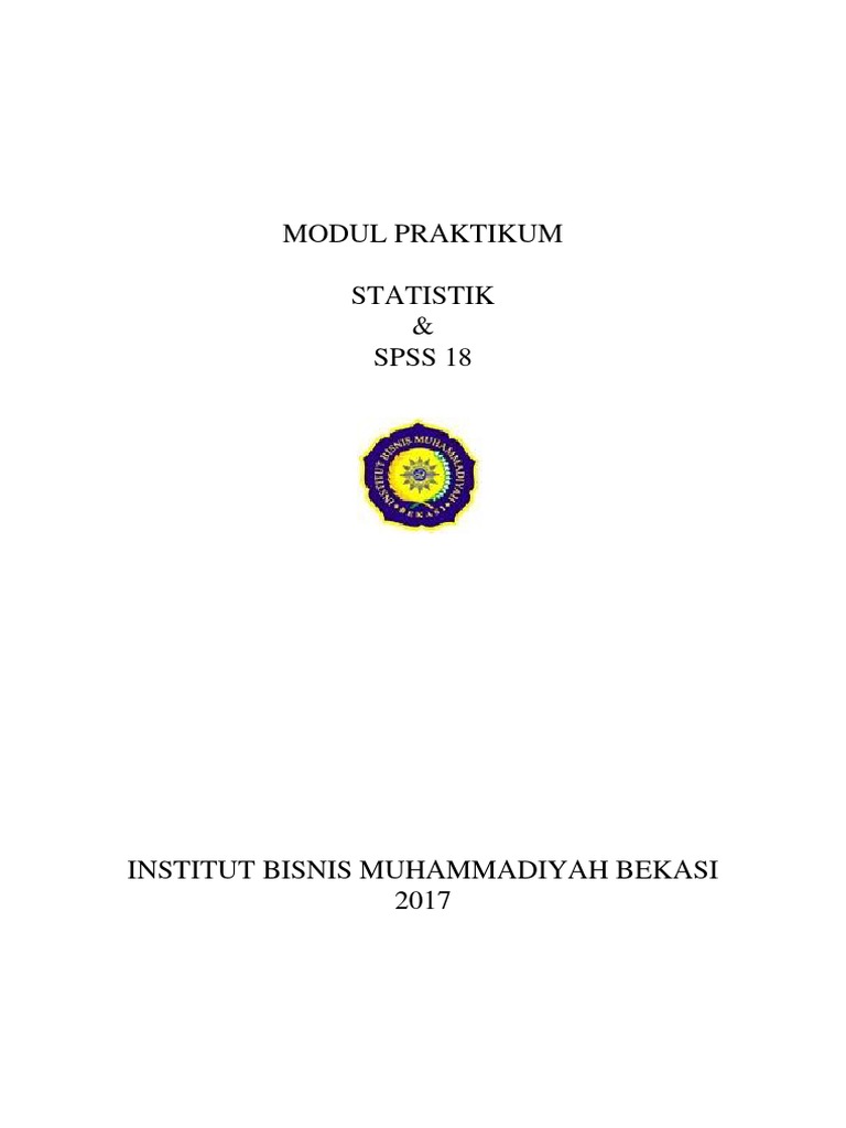 Modul Praktikum Spss | PDF | Bisnis