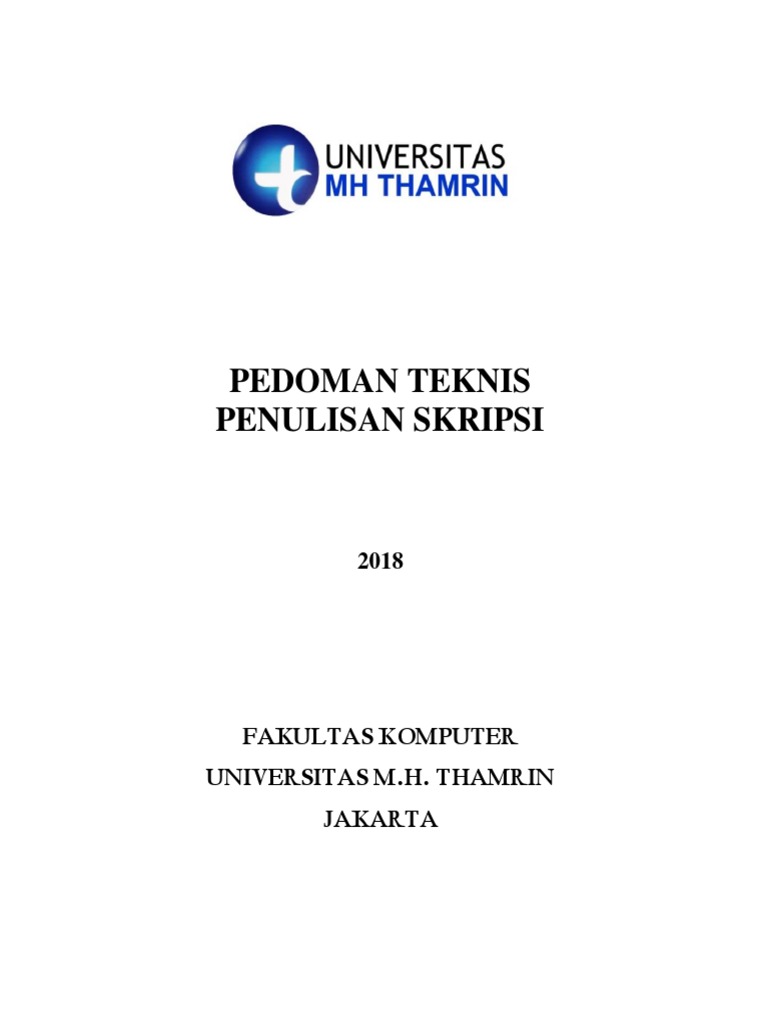 Panduan Skripsi FKOM UMHT 2018 | PDF | Seni