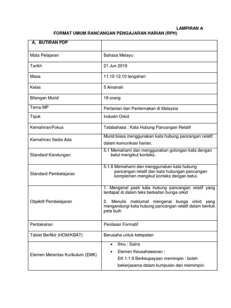 RPH BM 2019 - Praktikum | PDF