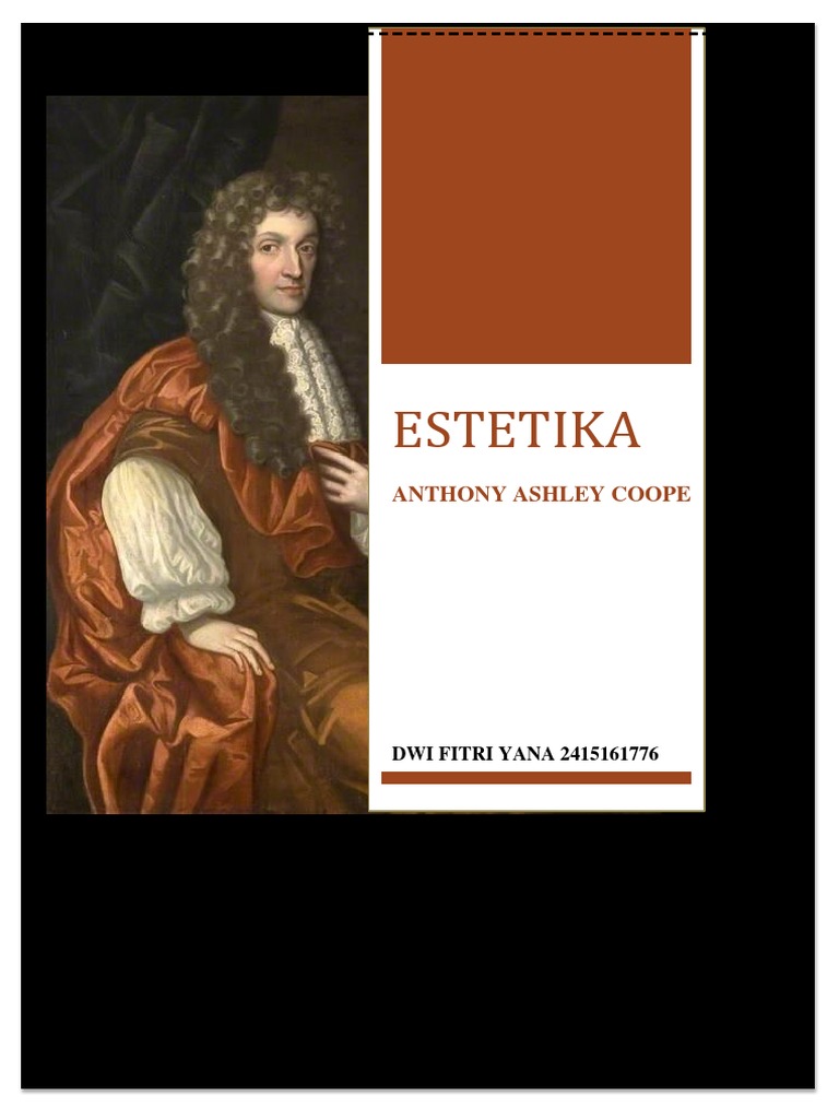 Pemikiran Estetika Anthony Ashley Cooper | PDF