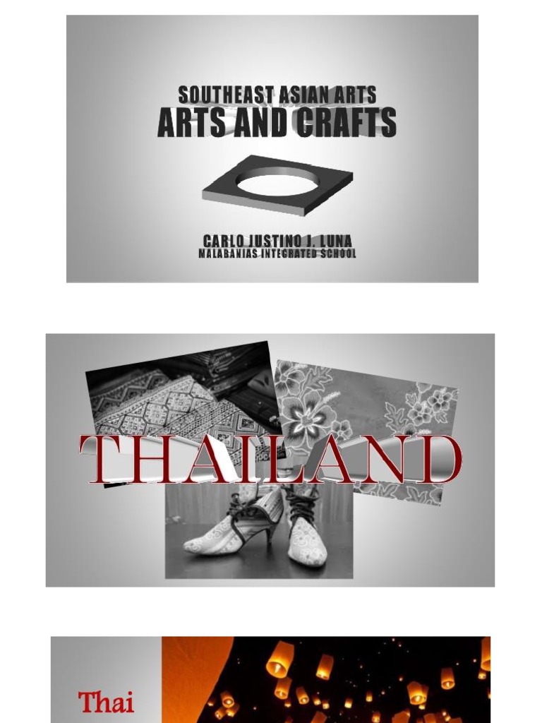 Arts and Crafts Southeast Asian Arts (Mapeh 8) | PDF