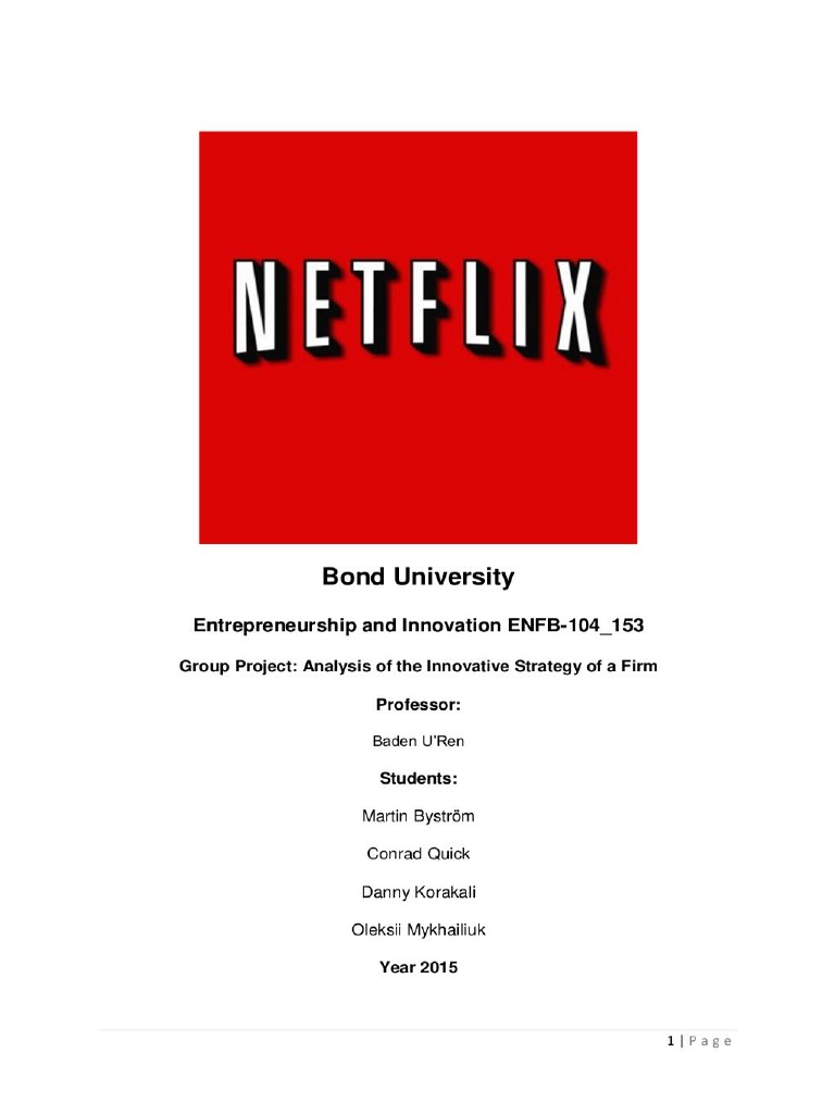 Netflix Analysis Using The Mckinsey 7s Framework | PDF
