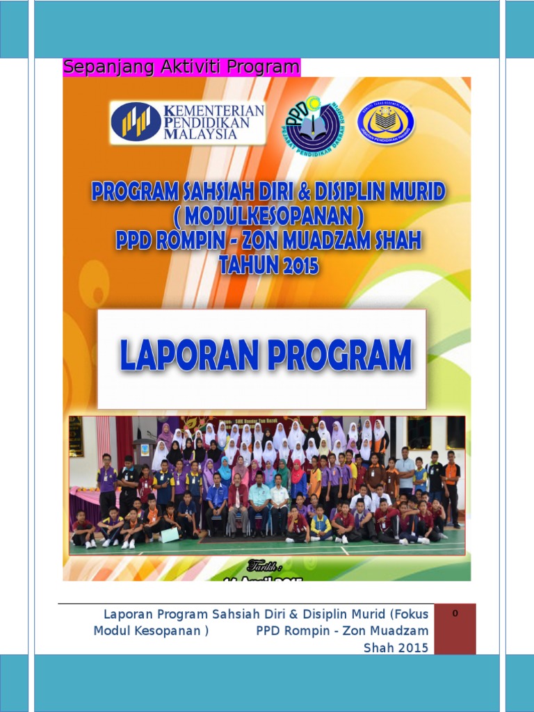 Laporan Program Sahsiah Diri & Disiplin Murid Deraf 2015 | PDF