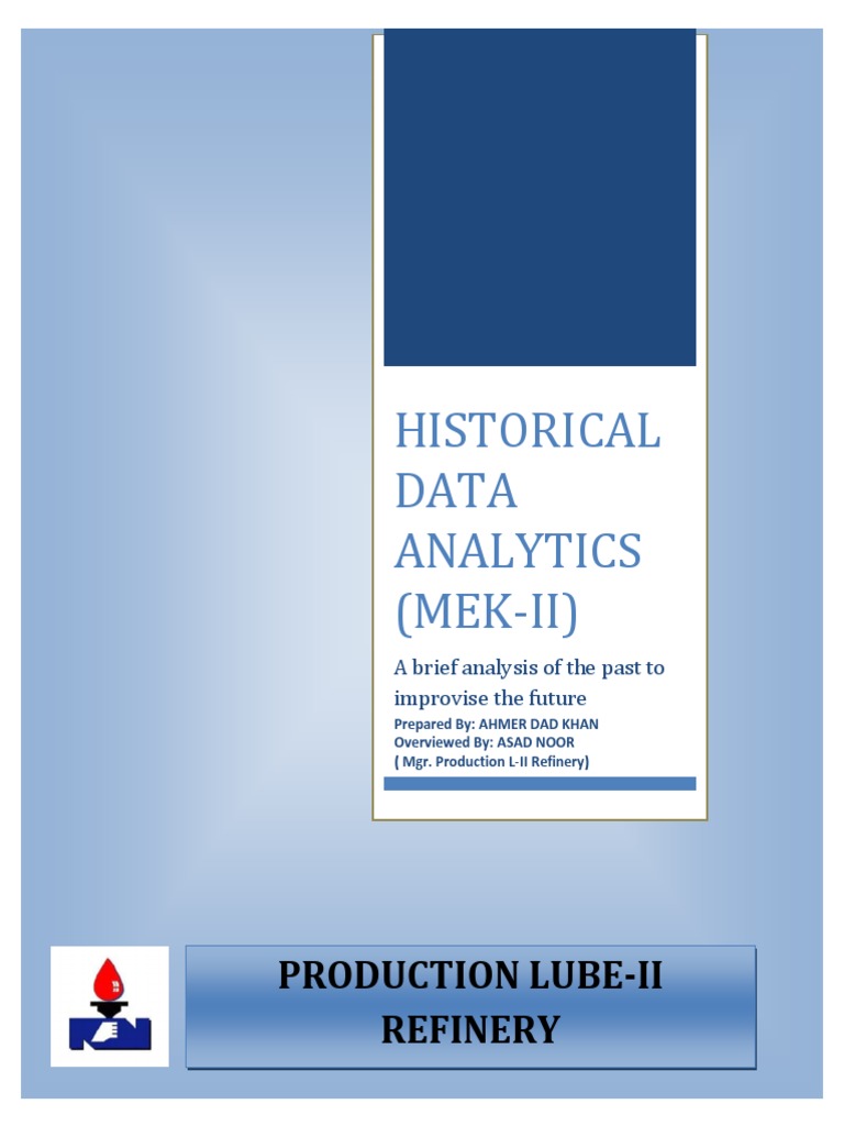 Historical Data Report | PDF | Filtration | Solvent