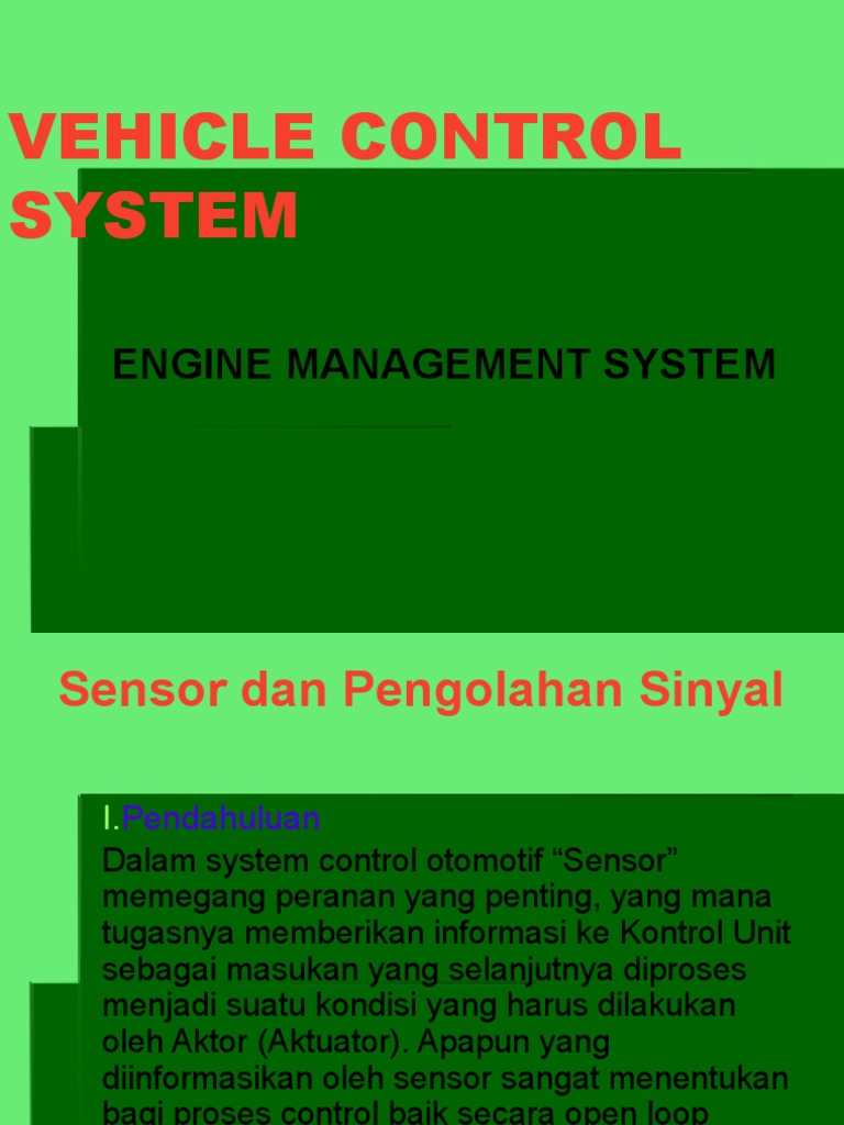 Sensor Dan Pengolahan Sinyal | PDF