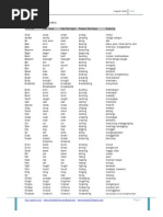 500 Irregular Verbs | PDF
