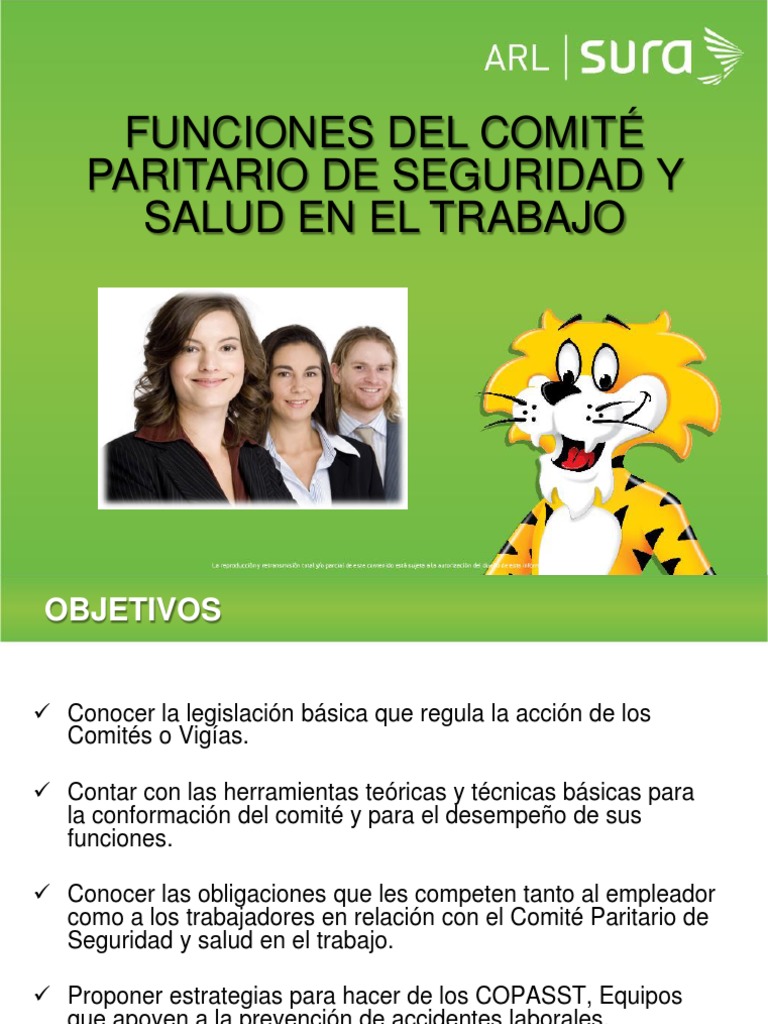 Funciones del COPASST en SST | PDF | Seguridad y salud ocupacional ...