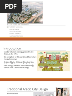 Masdar City Master Plan Overview | PDF | Sustainable Technologies ...