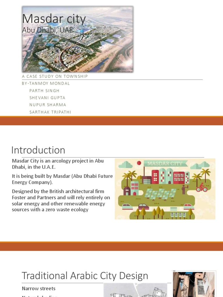 Masdar City: Abu Dhabi, UAE | PDF | Solar Energy | Sustainable Development