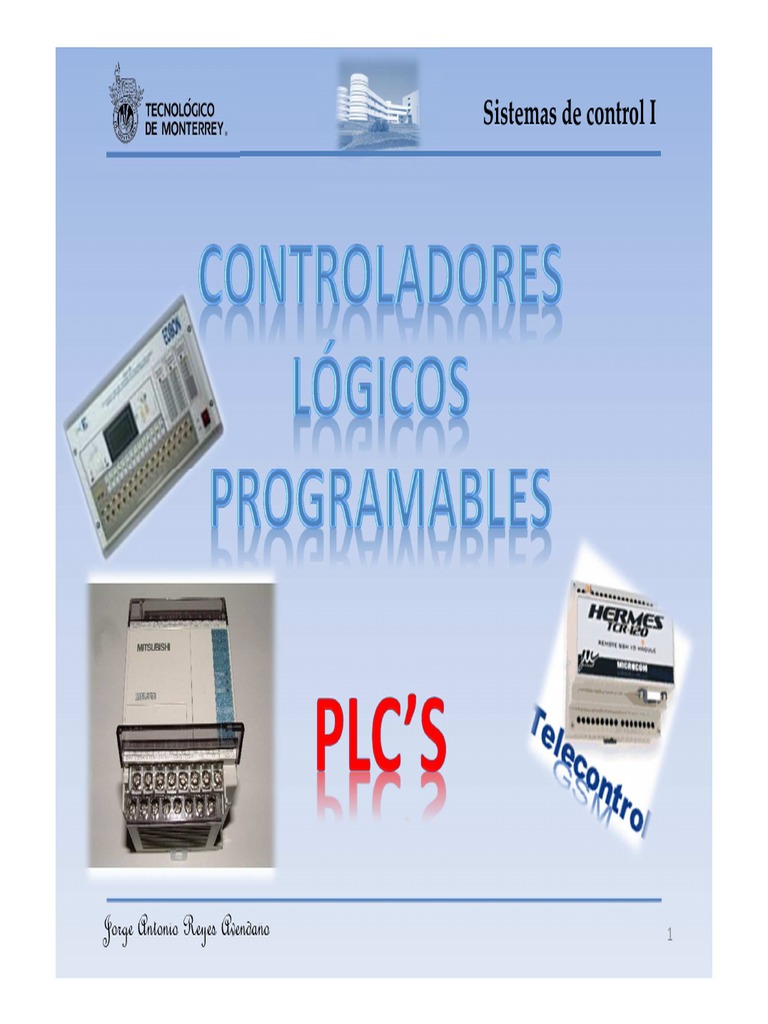 Tema 4 - PLCs | PDF | Controlador lógico programable | Ingenieria Eléctrica