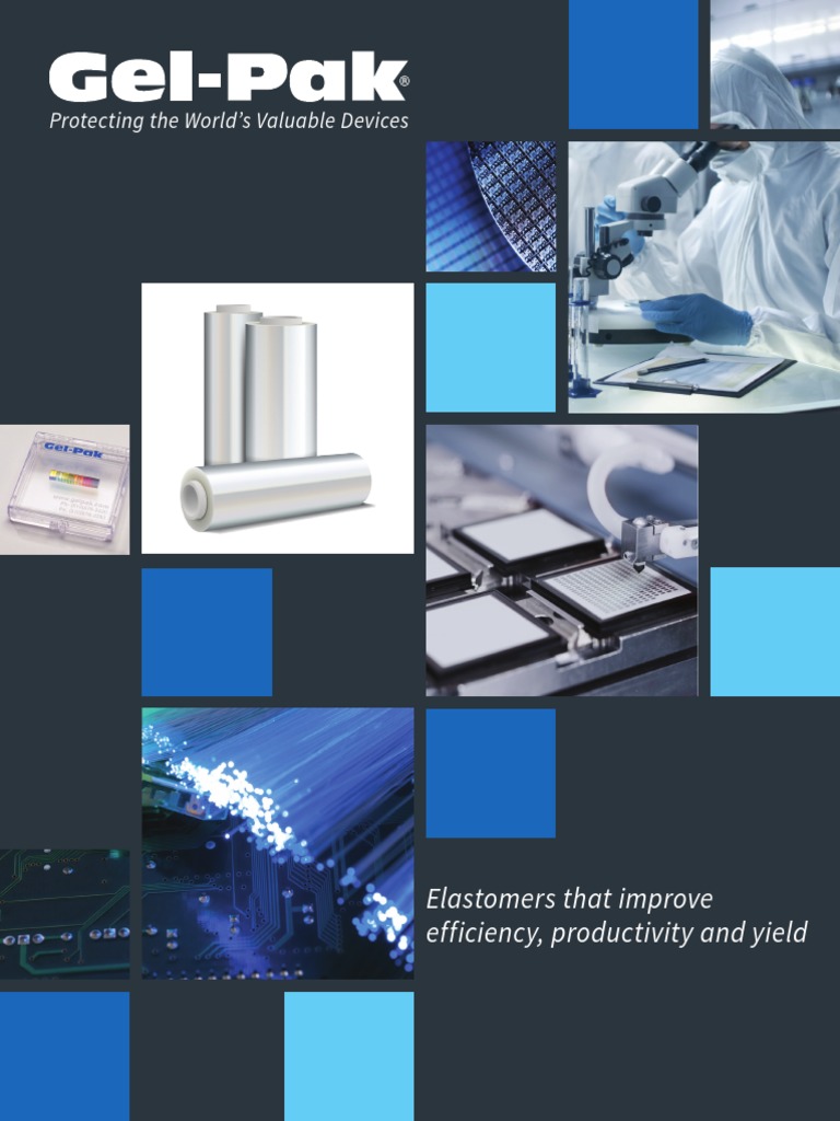2019 Gel-Pak 8 Page Brochure RevB | PDF | Silicone | Wafer (Electronics)
