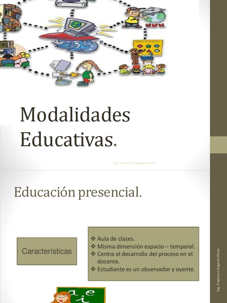 Modalidades Educativas PDF | PDF | Maestros | Educación a distancia