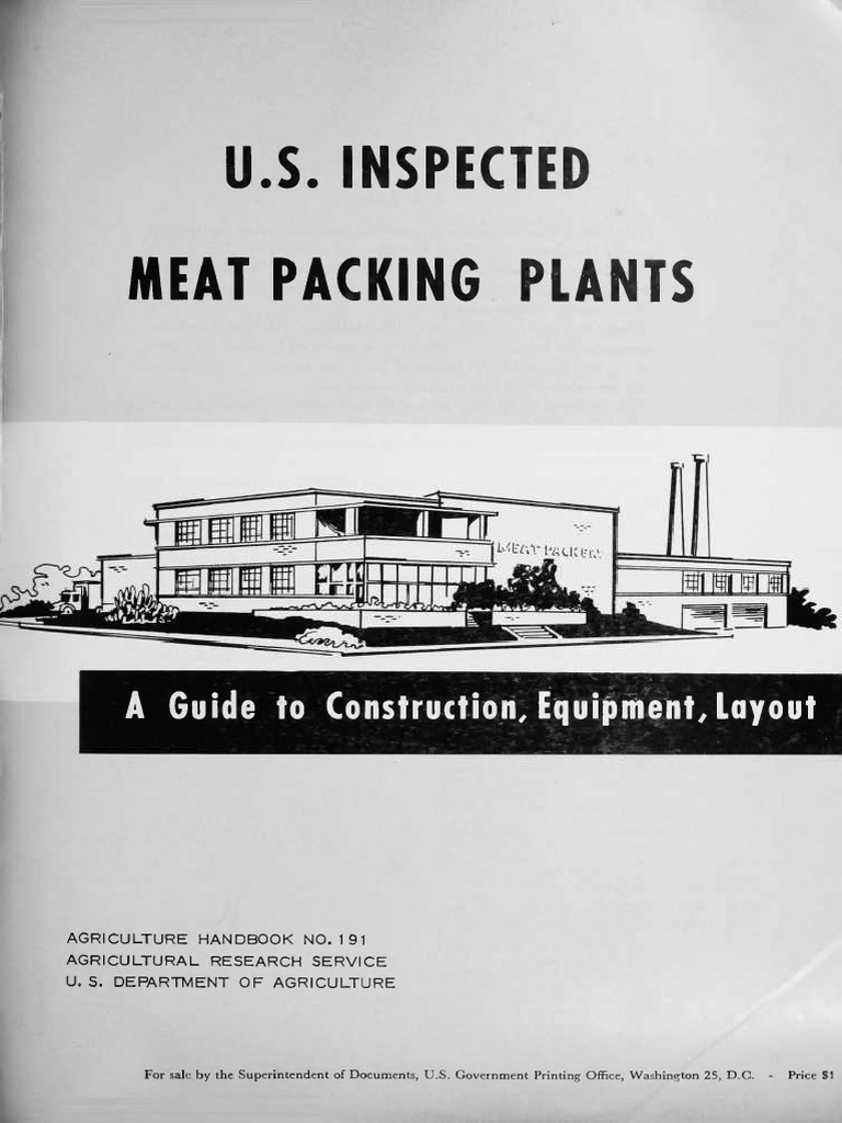 U.s.inspected - Meat Packing Plants | PDF | Storm Drain | Animal Slaughter