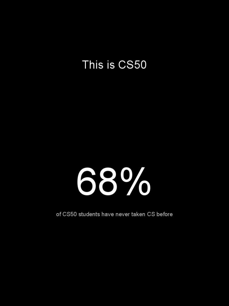 This Is CS50 | PDF