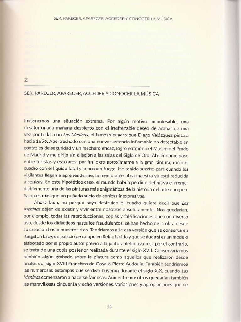 Música Dispersa, Lopez Cano | PDF