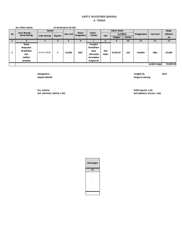 Format Kib Smansati 2019 | PDF