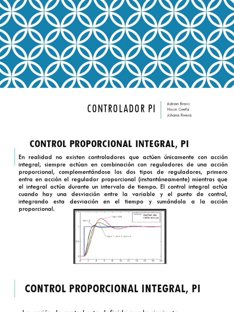 Controlador Proporcional Integral (PI) | PDF