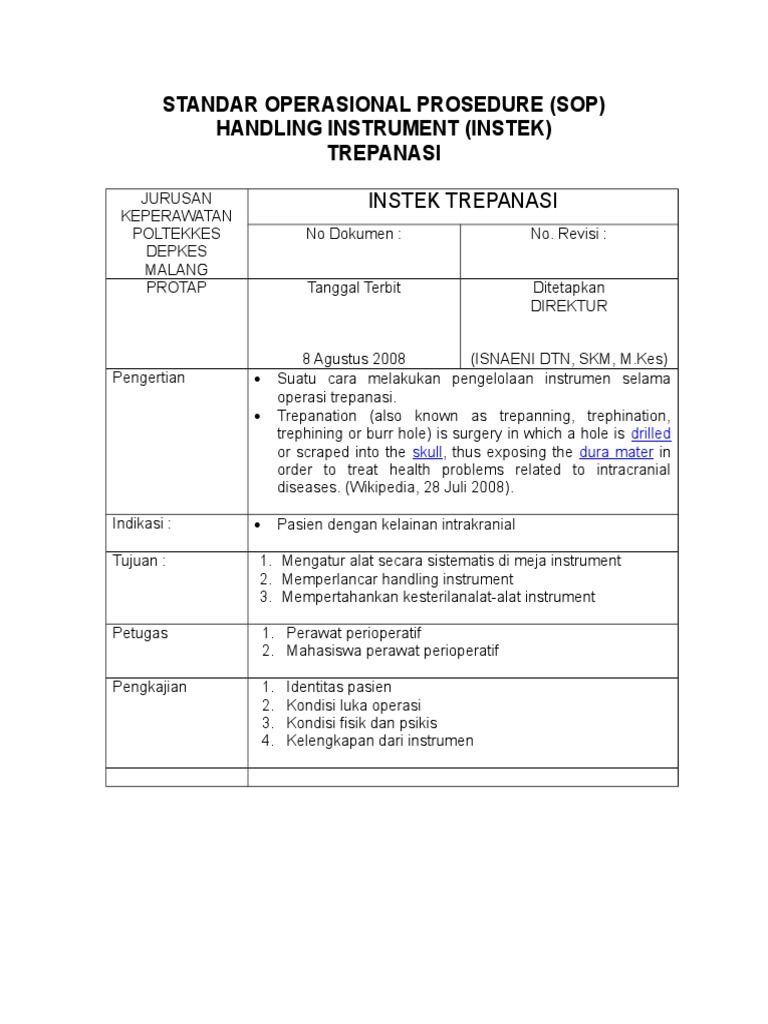 Trepanasi | PDF