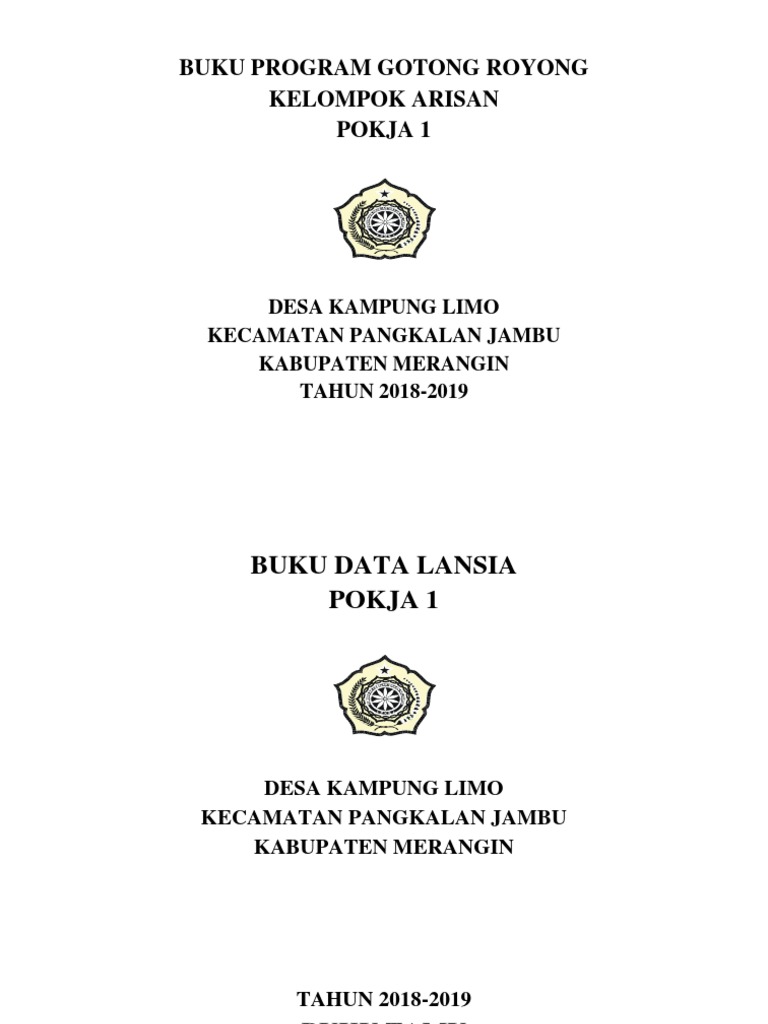 Cover Pokja 1 2019 | PDF