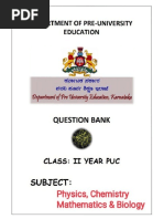 Nitte Question Paper | PDF