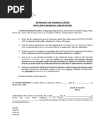 Attestation Form Indrive | PDF