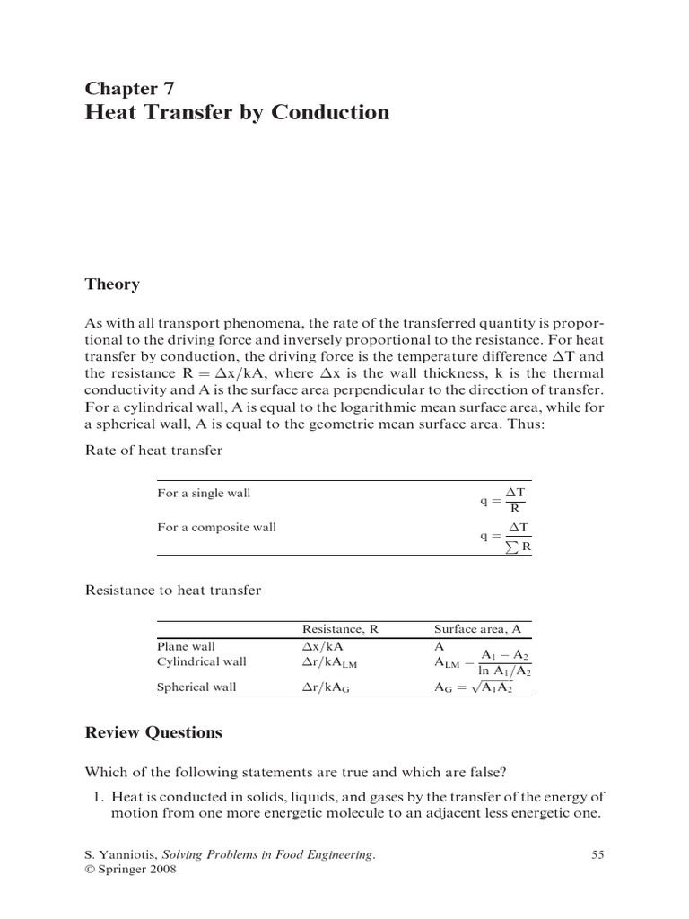 Heat Transfer | PDF | Thermal Conduction | Thermal Conductivity