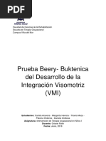 Guía de Interpretación del Beery VMI | PDF