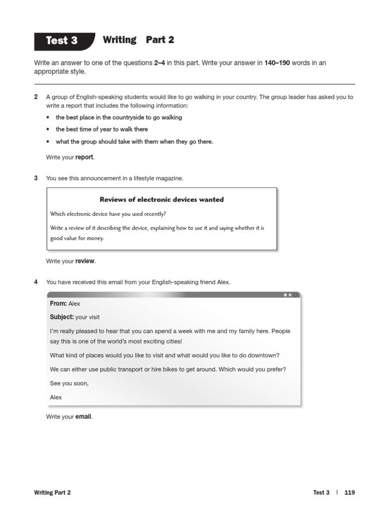 First Trainer - List Test 3 | PDF