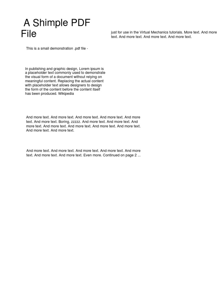 A Shimple PDF | PDF | Text | Written Communication