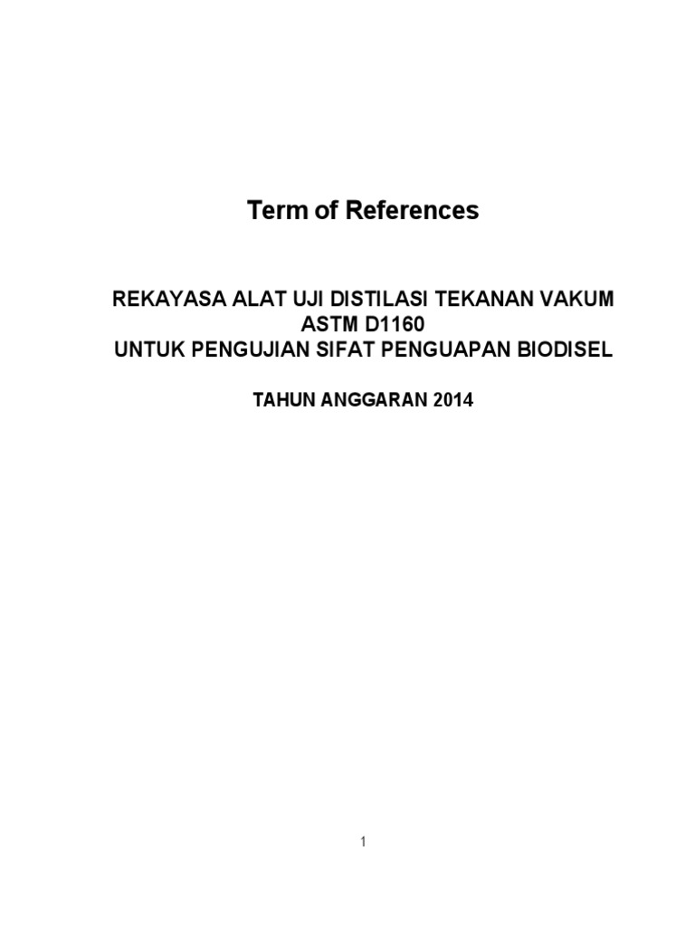 Rekayasa Alat Distilasi Vakum - D1160rev | PDF