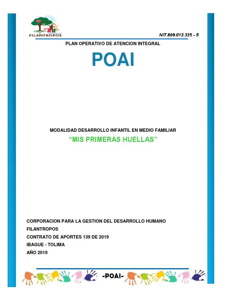 Ejemplo Poai 2019 Actualizado | PDF | Amamantamiento | Medicina