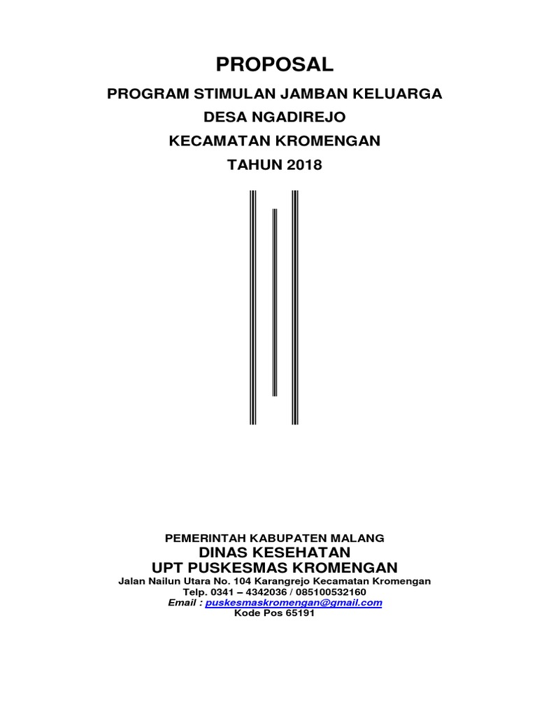 Proposal Stimulan Jamban NGADIREJO (REVISI) | PDF