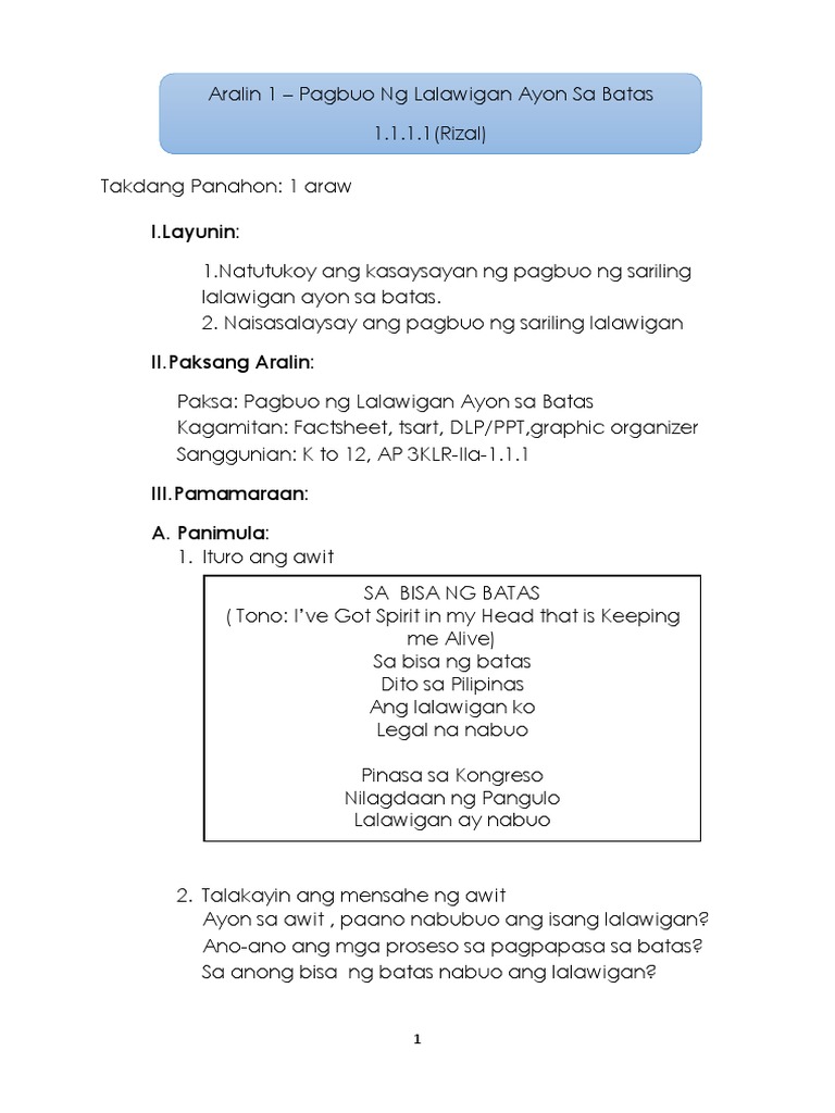 Grade 3 Arpan Detailed Lesson Plan Final | PDF