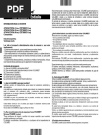 Eumotil S Prospecto | PDF | Tableta (Farmacia) | Drogas