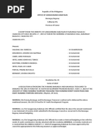 Resolution Realignment Sample Format | PDF | Philippines