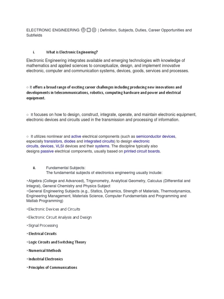 What Is Ece | PDF | Electronic Engineering | Electronic Circuits