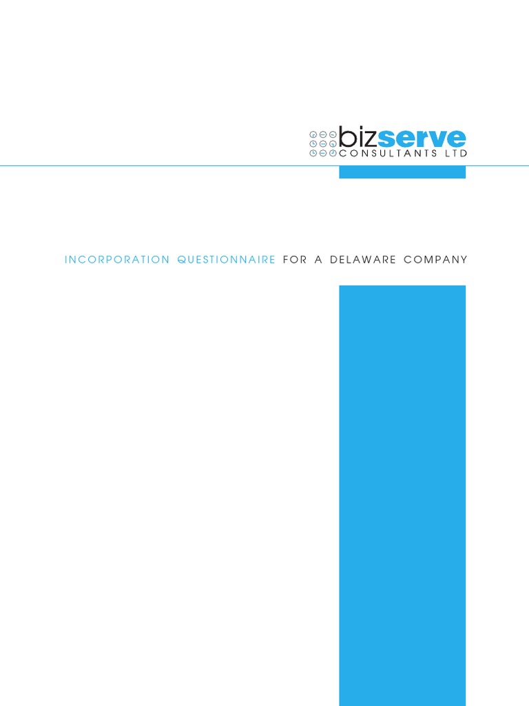 Business Questionnaire | PDF | Corporations | Companies