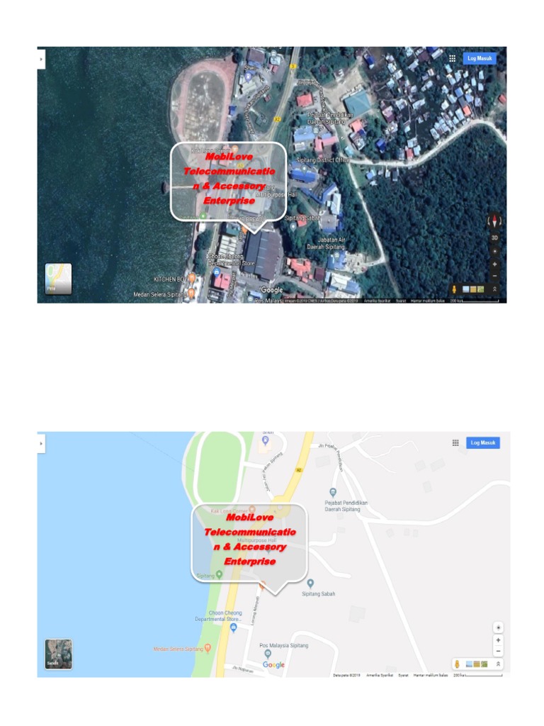 Sipitang Maps For PP | PDF